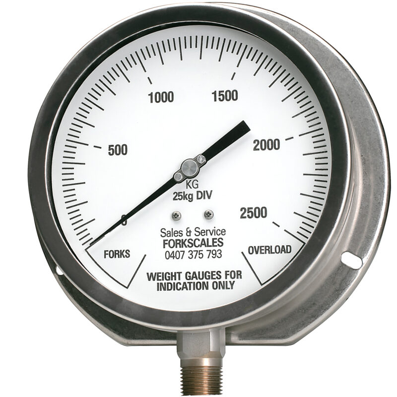 Analogue Forklift Scale Gauge | Mechanical Weighing Solution