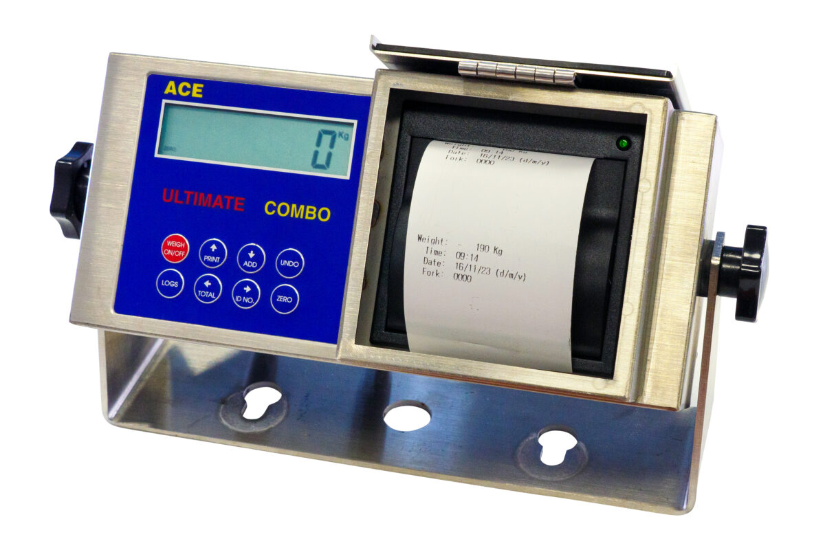Ultimate Combo Forklift Scale | Integrated Thermal Printer & WiFi